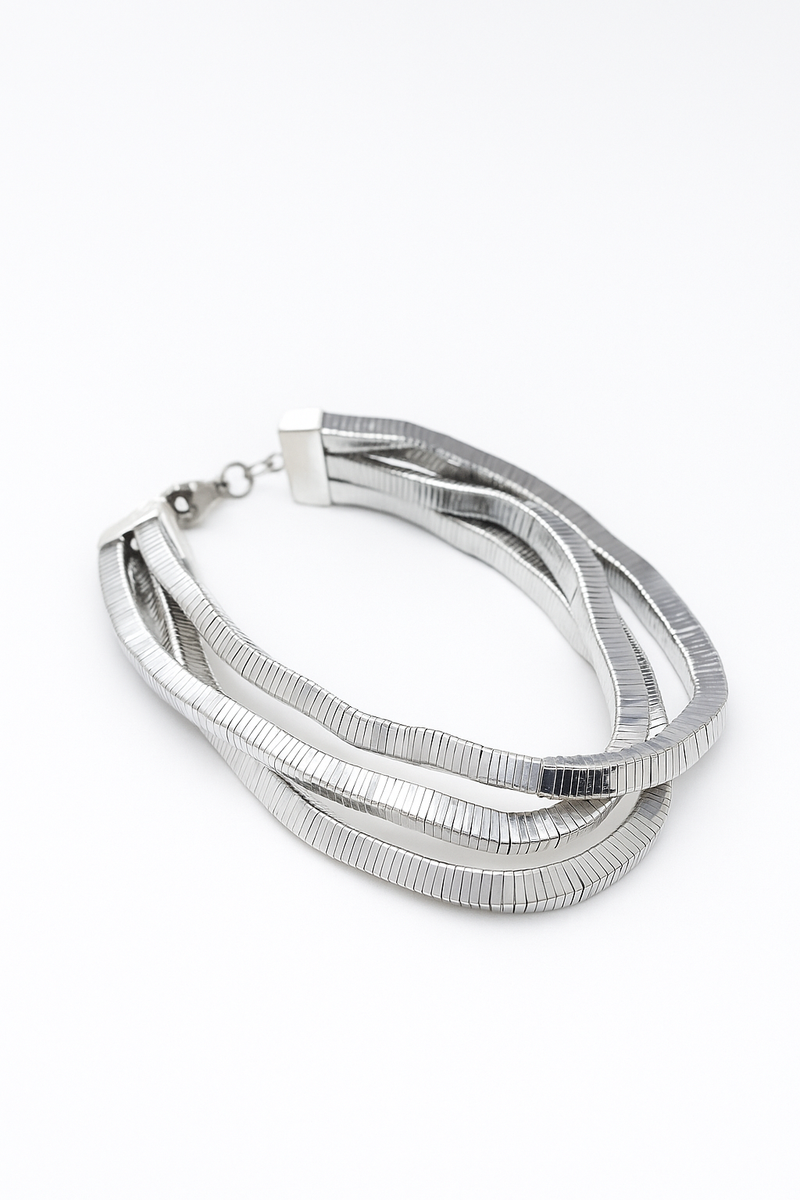 Silver Layered Chain – Estefania Accessories